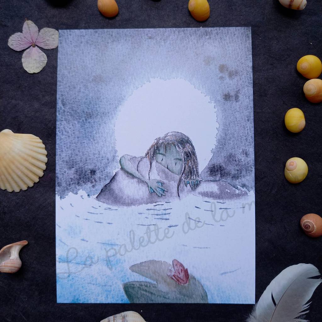 La roussalka curieuse - La Palette de la Merlette